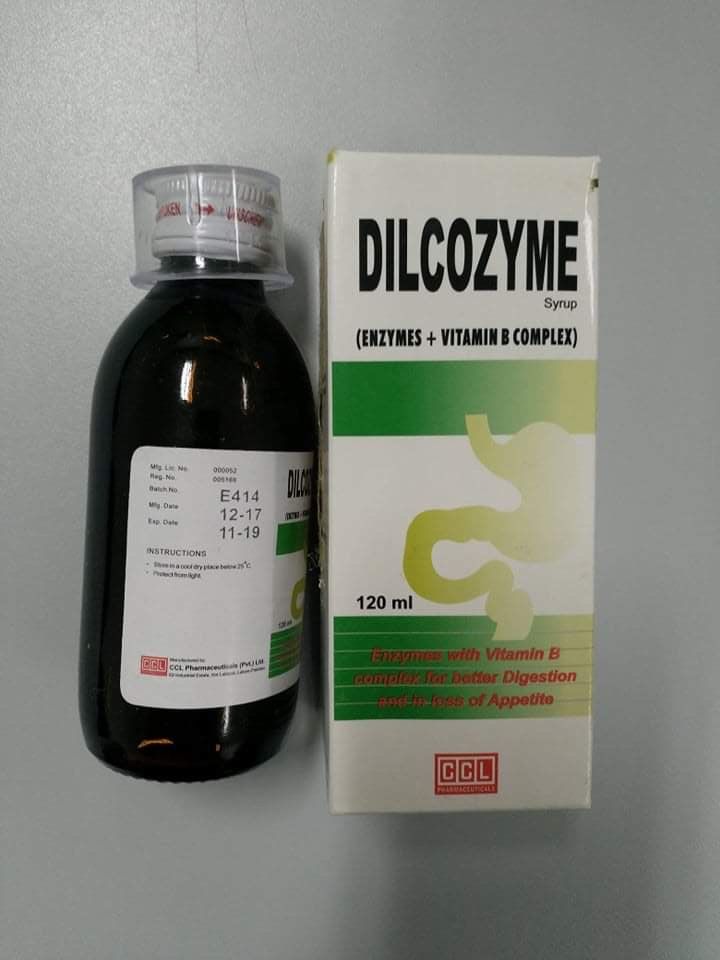 Dilcozyme Syrup CCL (B/120ml) - បាយមេដ ខេមបូឌា - Buymed Cambodia ...