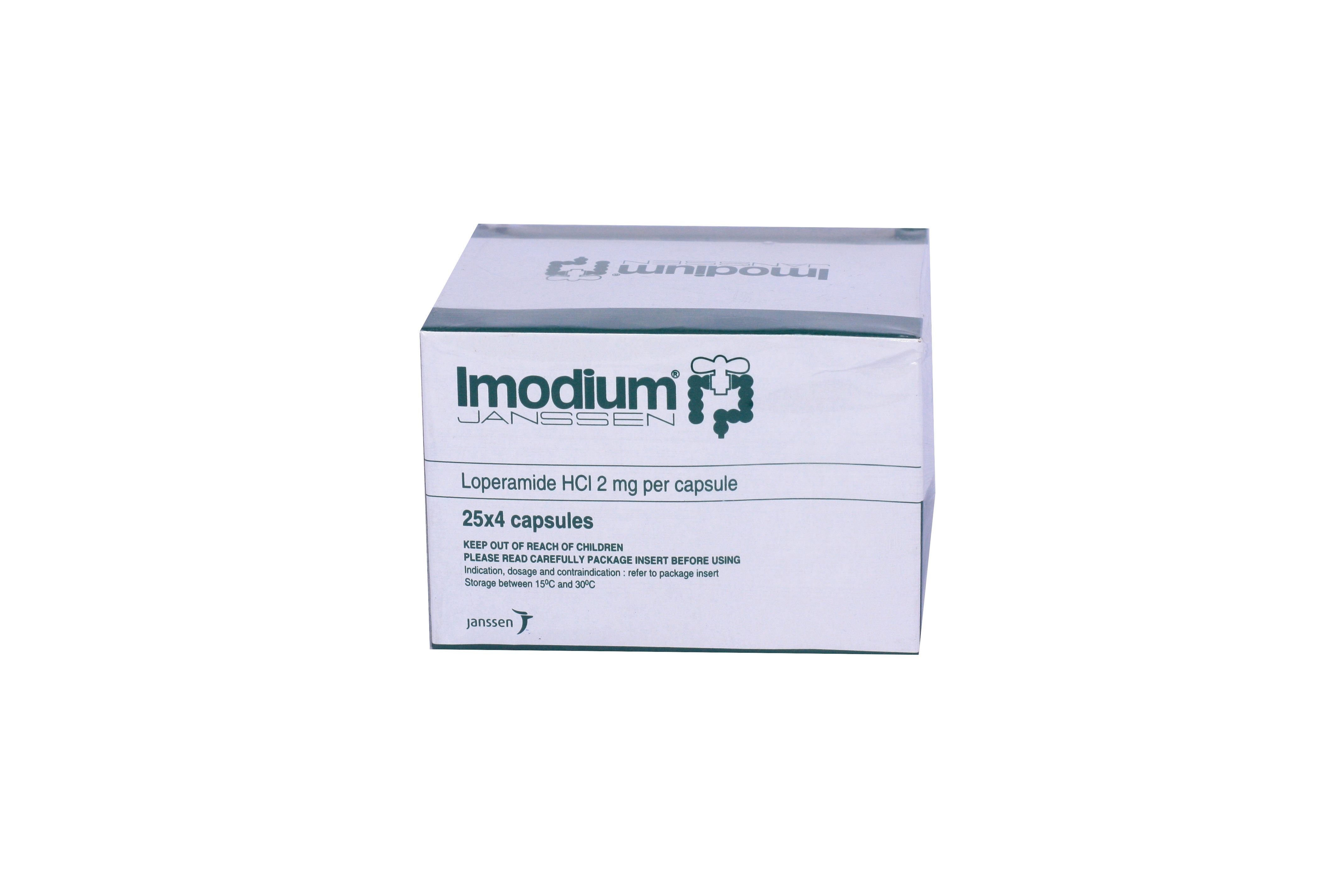 IMODIUM 2MG Janssen (4CAPS x25/Box) - បាយមេដ ខេមបូឌា - Buymed Cambodia ...