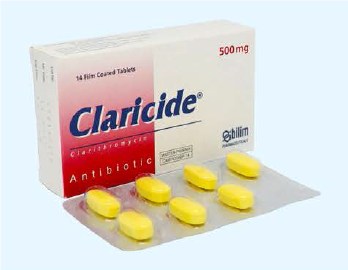 CLARICIDE 500mg Bilim (14Sach/Box) - បាយមេដ ខេមបូឌា - Buymed Cambodia ...