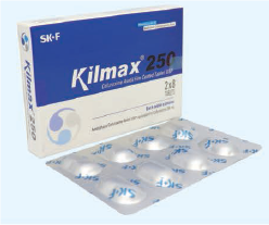 KILMAX 250mg Tablet SKF (2x8's/Box) - បាយមេដ ខេមបូឌា - Buymed Cambodia ...