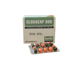 CLOXACAP 500MG TAB Hovid (10Tabx10/Box) - បាយមេដ ខេមបូឌា - Buymed ...