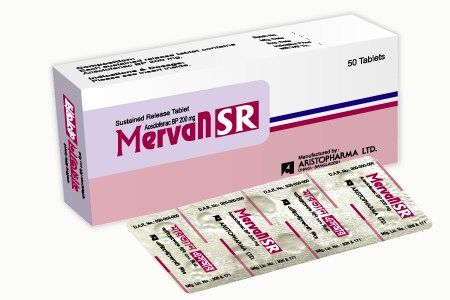 Mervan SR 200mg Aristopharma (10Tabx5/Box) - បាយមេដ ខេមបូឌា - Buymed Cambodia ...