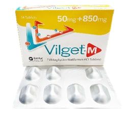 Vilget-M 50mg+850mg Getz (B/14 Tabs) - បាយមេដ ខេមបូឌា - Buymed Cambodia ...
