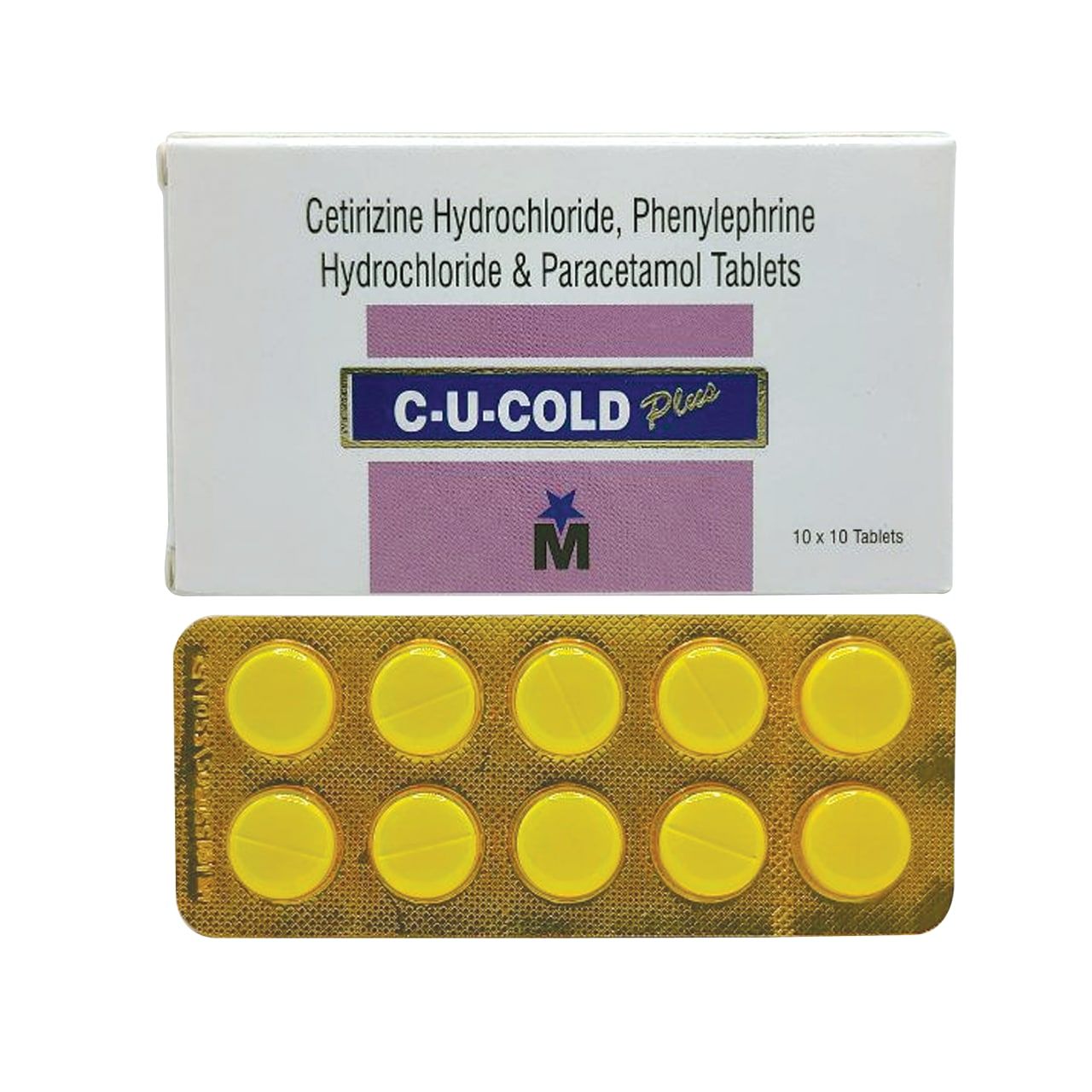 C-U-Cold Plus Maxtar (B/10x10's) - បាយមេដ ខេមបូឌា - Buymed Cambodia ...