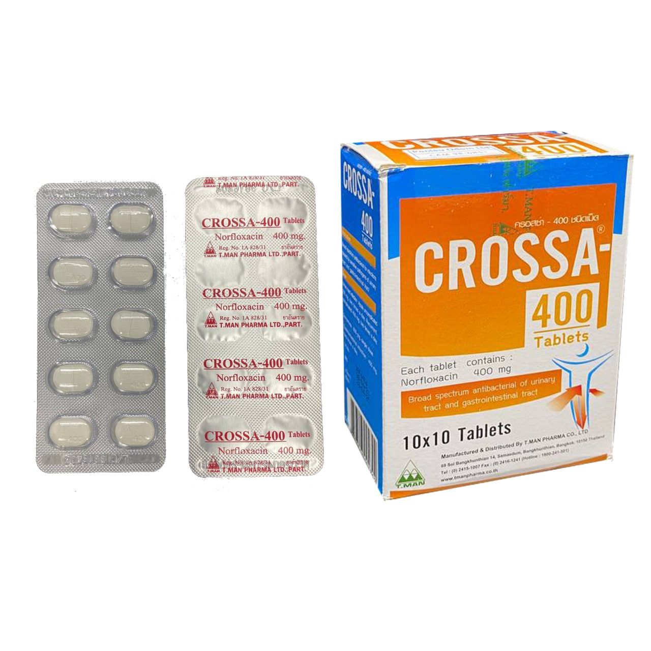Crossa-400mg T-Man (B/10x10Tabs) - បាយមេដ ខេមបូឌា - Buymed Cambodia ...