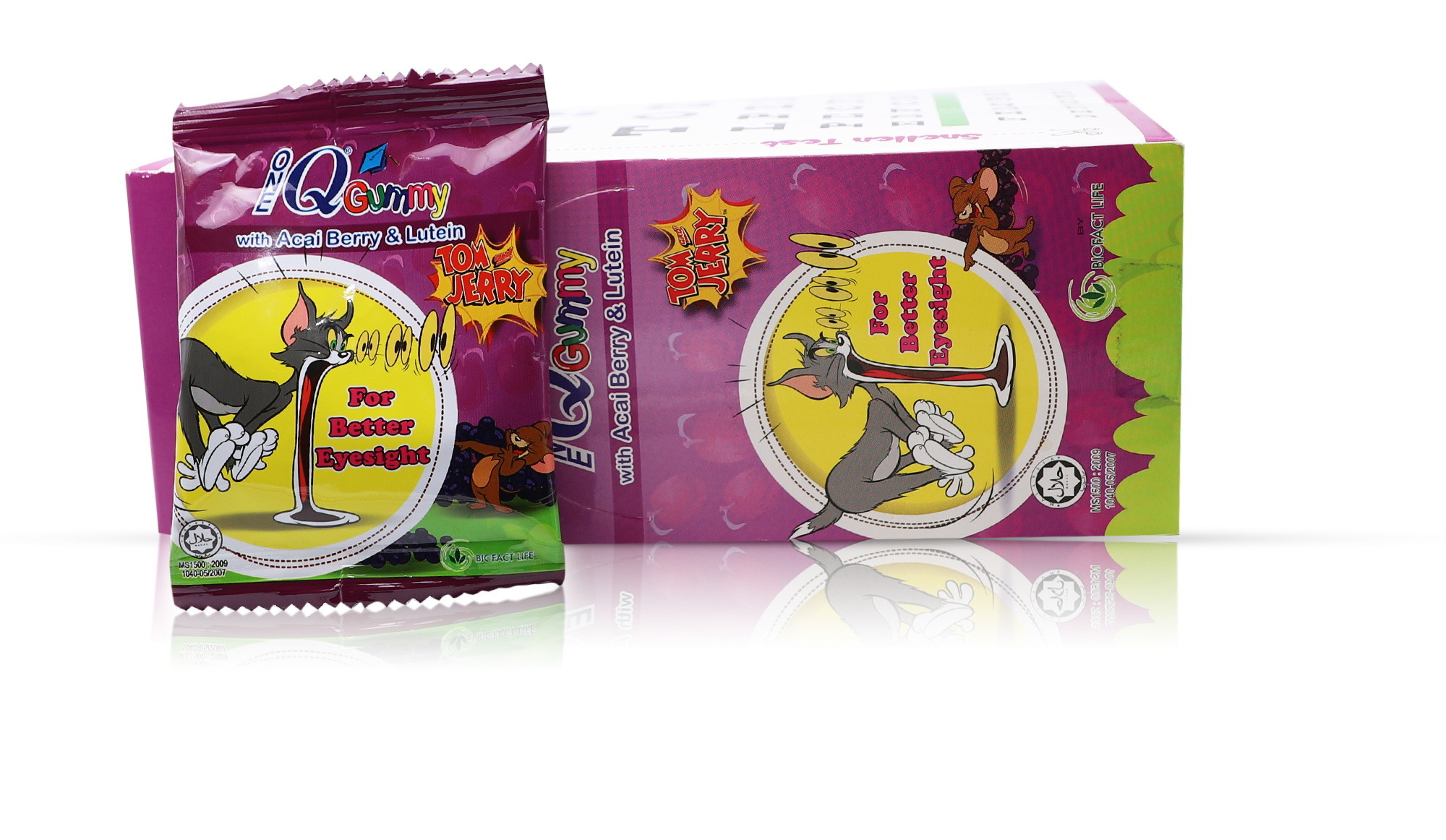 One Q Gummy Acai & Lutein Daniel Emrick International (B/ 24 Pcs x 4 ...