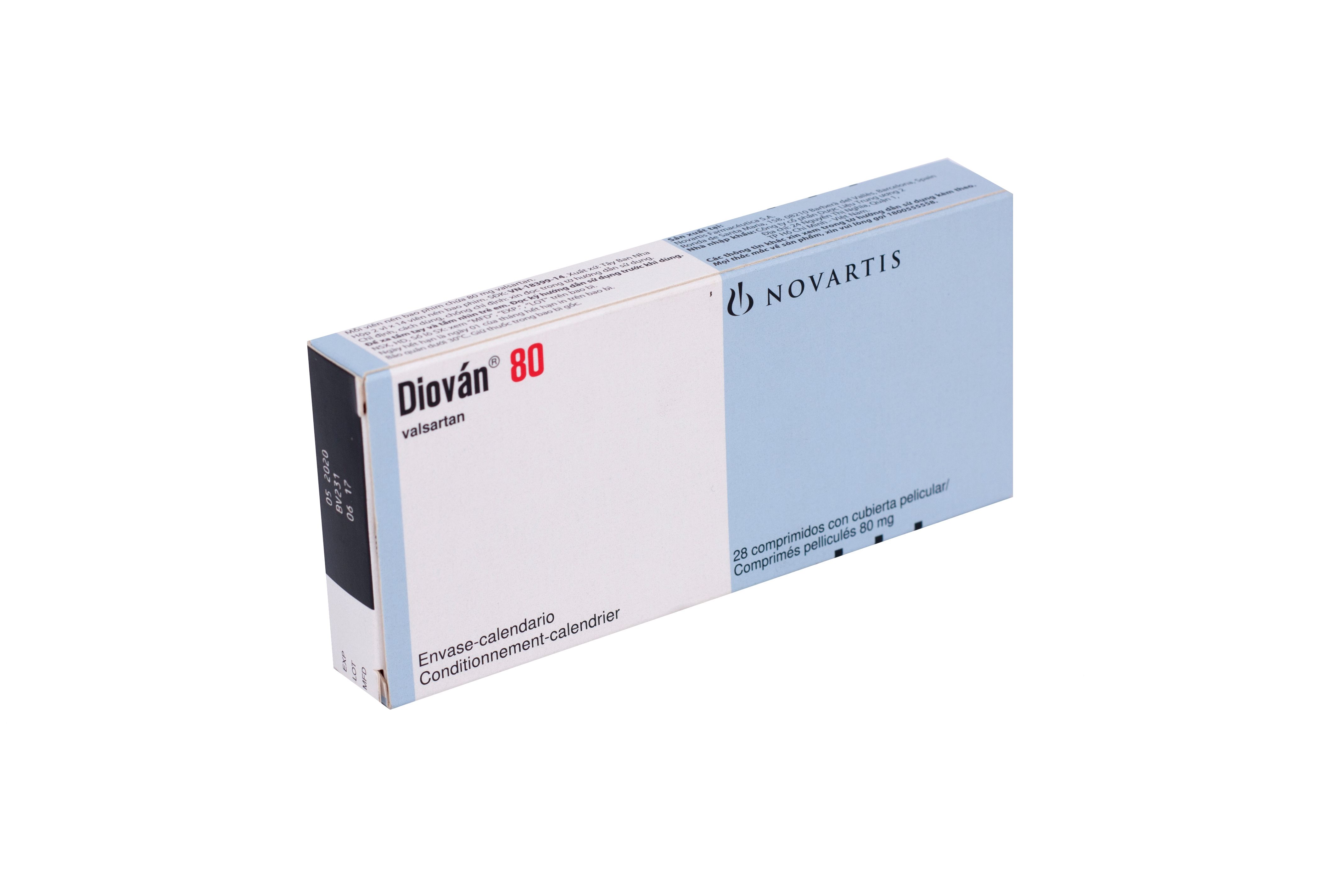 DIOVAN 80MG Novartis (14TABS x2/Box) - បាយមេដ ខេមបូឌា - Buymed Cambodia ...