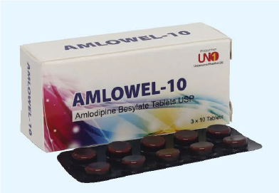 AMLOWEL 10 Unosource (10Tabx3/Box) - បាយមេដ ខេមបូឌា - Buymed Cambodia ...
