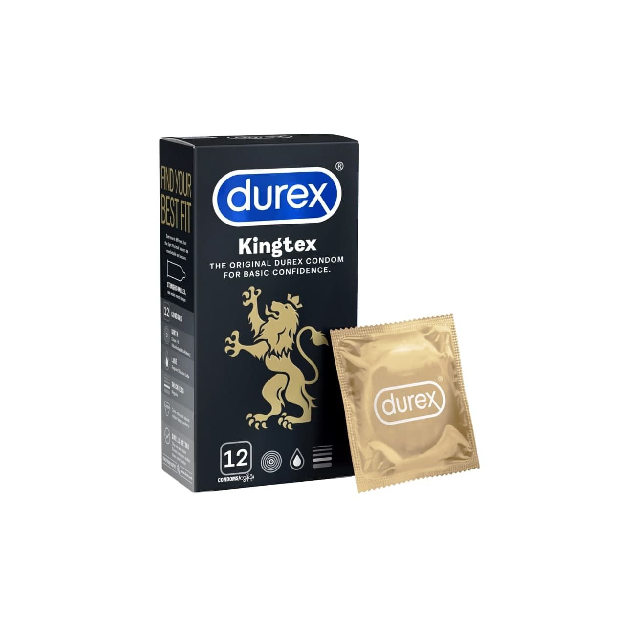 Durex Kingtex Reckitt Benckiser (12Pcs/Box) - បាយមេដ ខេមបូឌា - Buymed ...