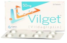 Vilget 50mg Getz (B/28 Tabs) - បាយមេដ ខេមបូឌា - Buymed Cambodia ...