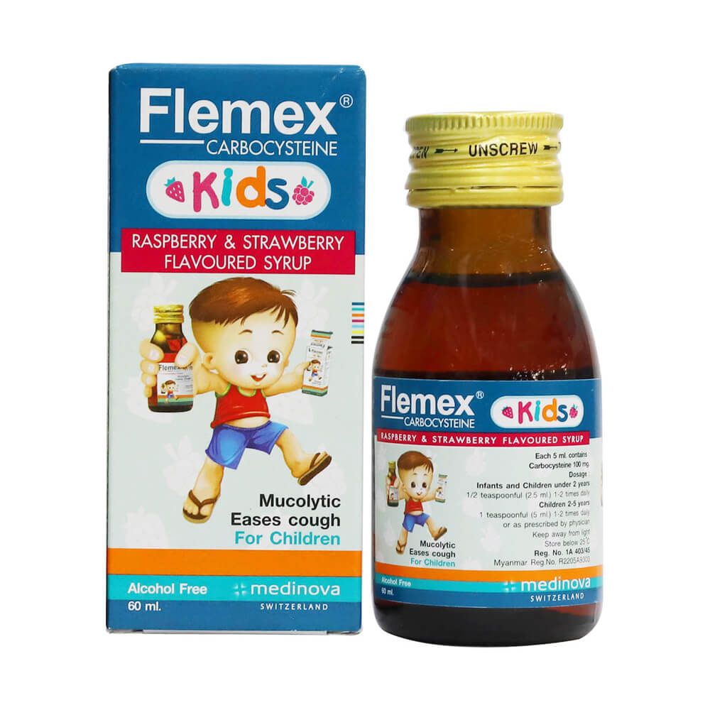 FLEMEX SYRUP KIDS 60ML MEDINOVA - បាយមេដ ខេមបូឌា - Buymed Cambodia ...