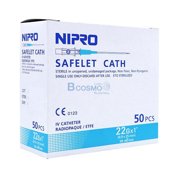 Catheter 22Gx1 Nipro (B/50 Pcs) - បាយមេដ ខេមបូឌា - Buymed Cambodia ...