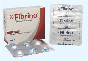 FIBRINO 500mg Capsule SKF (18's/Box) - បាយមេដ ខេមបូឌា - Buymed Cambodia ...