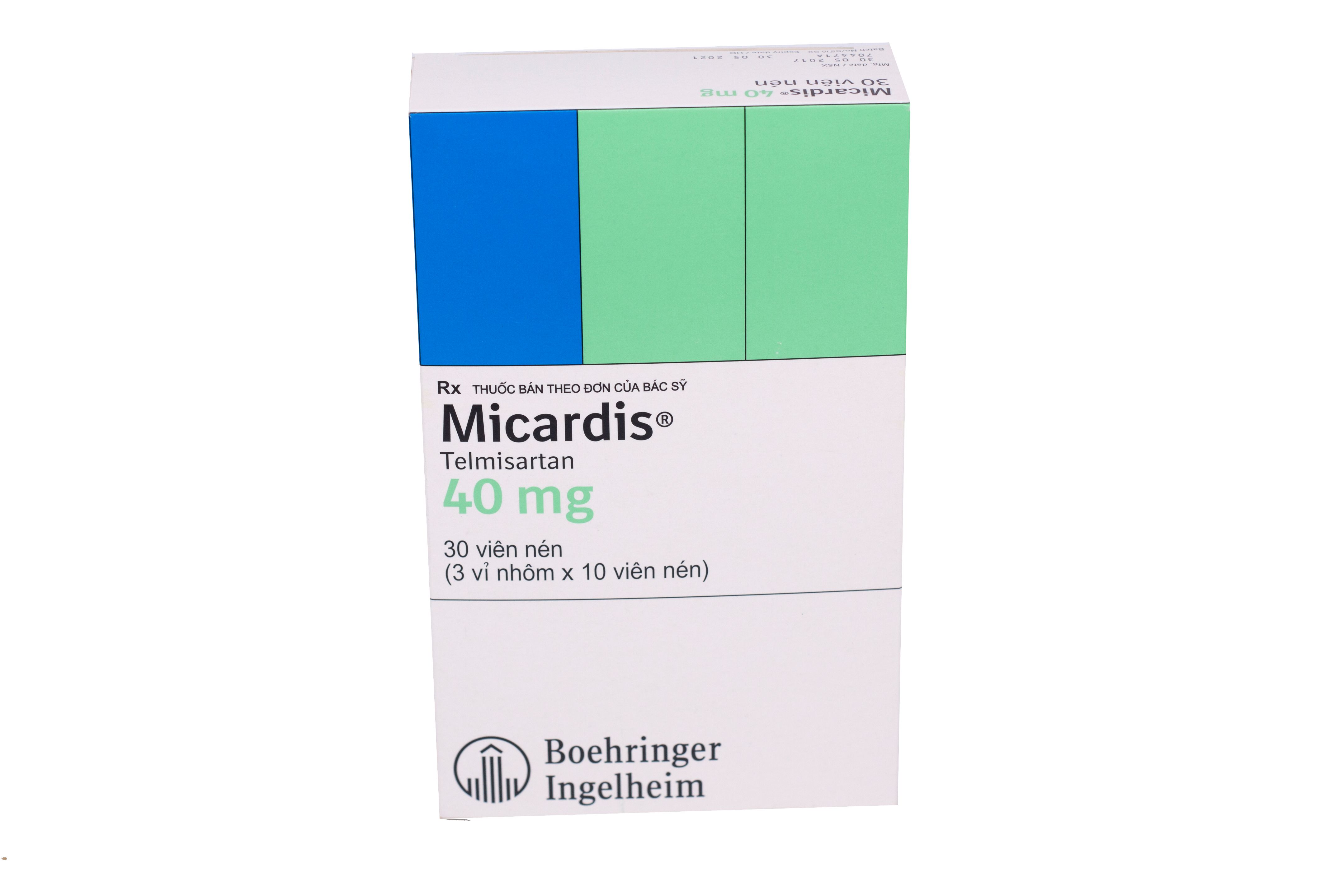 MICARDIS 40MG Boehringer Ingelheim (10 Tabsx3/Box) - បាយមេដ ខេមបូឌា ...