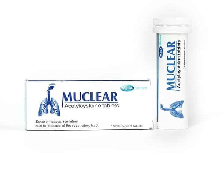 Muclear 600mg Mega (B/10 Effer. Tabs) - បាយមេដ ខេមបូឌា - Buymed ...