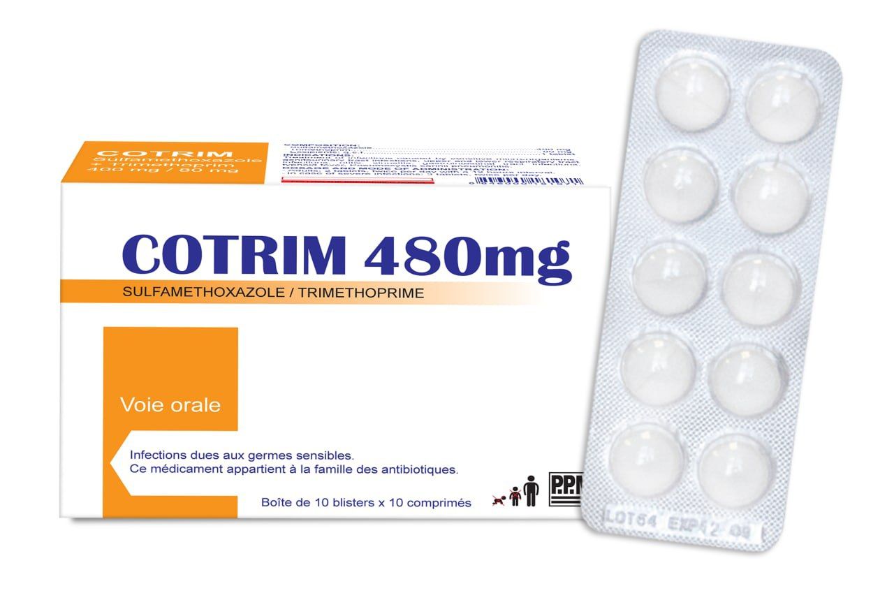 Cotrim 480mg Tab PPM (BOX/10×10) - បាយមេដ ខេមបូឌា - Buymed Cambodia - បញ្ជាទិញឱសថថោកជាងគេនៅ Buymed