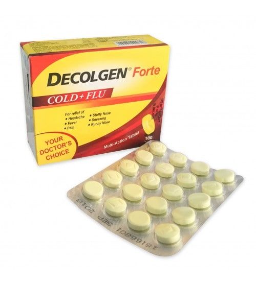 Decolgen Forte United Pharma (100Tabs/Box) - បាយមេដ ខេមបូឌា - Buymed ...