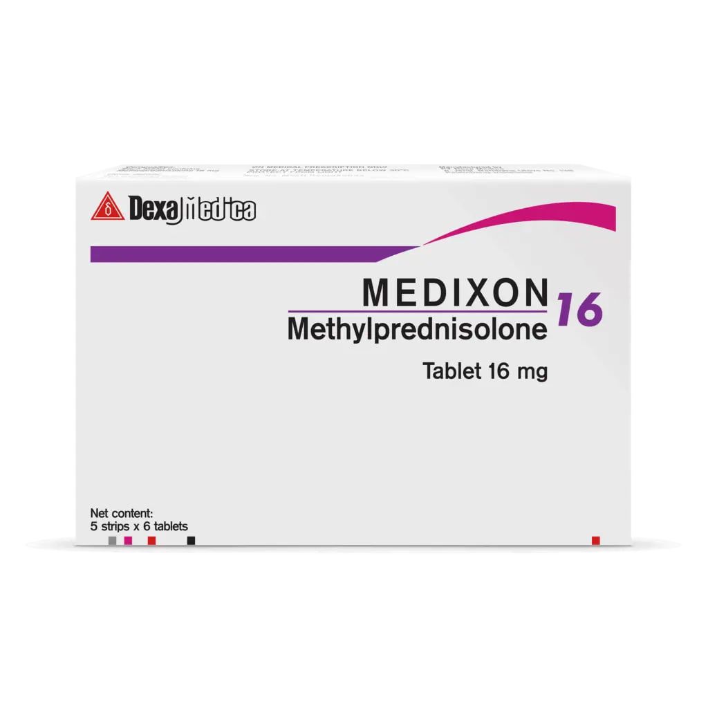 Medixon 16 mg Dexa Medica (6 Tabsx5/Box) - បាយមេដ ខេមបូឌា - Buymed ...