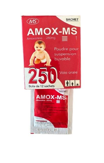 Amox-MS 250mg MS (B/12 Sachets) - បាយមេដ ខេមបូឌា - Buymed Cambodia ...