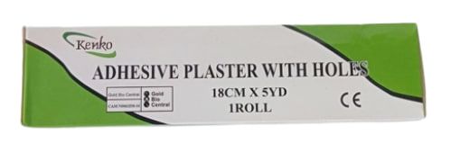 Adhesive plaster with holes kenko (Box/1roll/18cm x 5YD) - បាយមេដ ខេមបូឌា - Buymed Cambodia ...