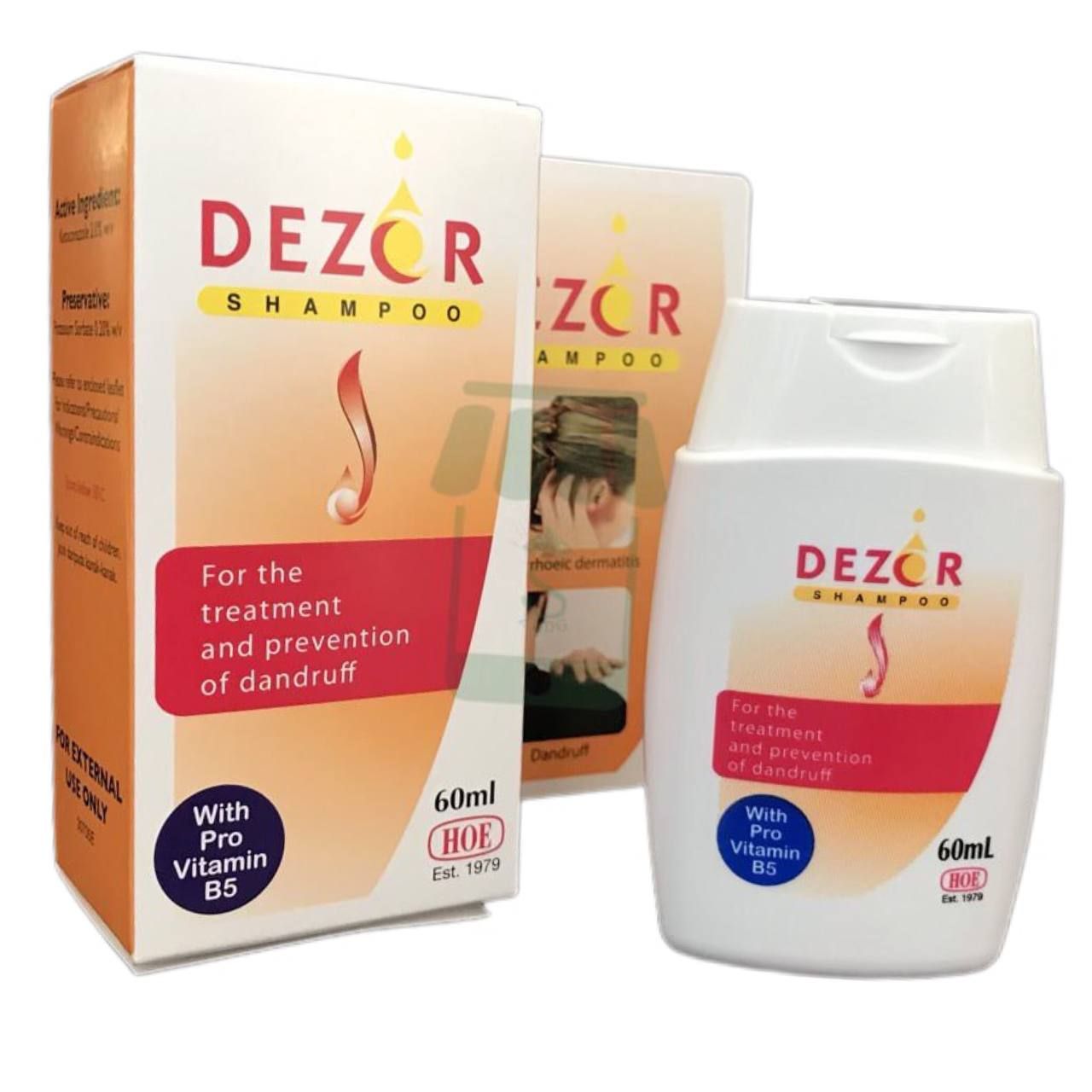 Dezor Shampoo 60ml HOE Pharma (Bottle/60ml) - បាយមេដ ខេមបូឌា - Buymed ...