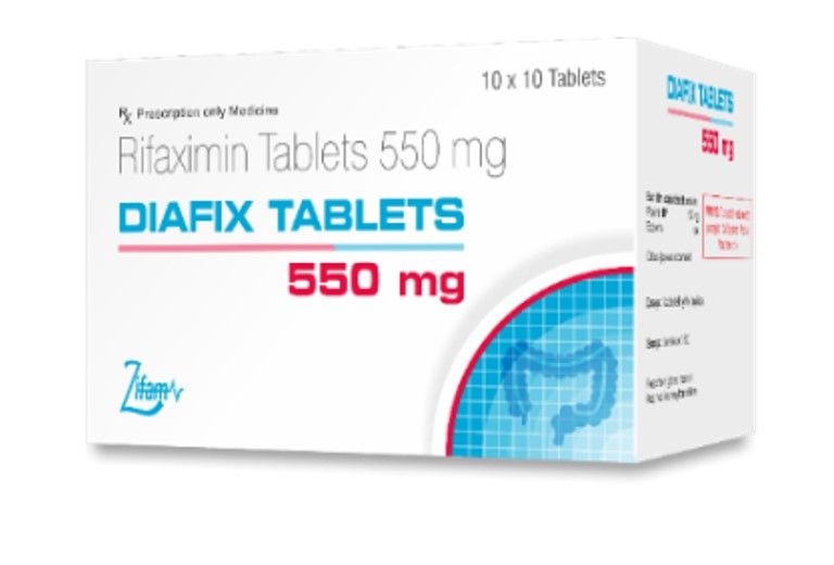 Diafix rifaxim 550mg zifam (box/10tab) - បាយមេដ ខេមបូឌា - Buymed ...