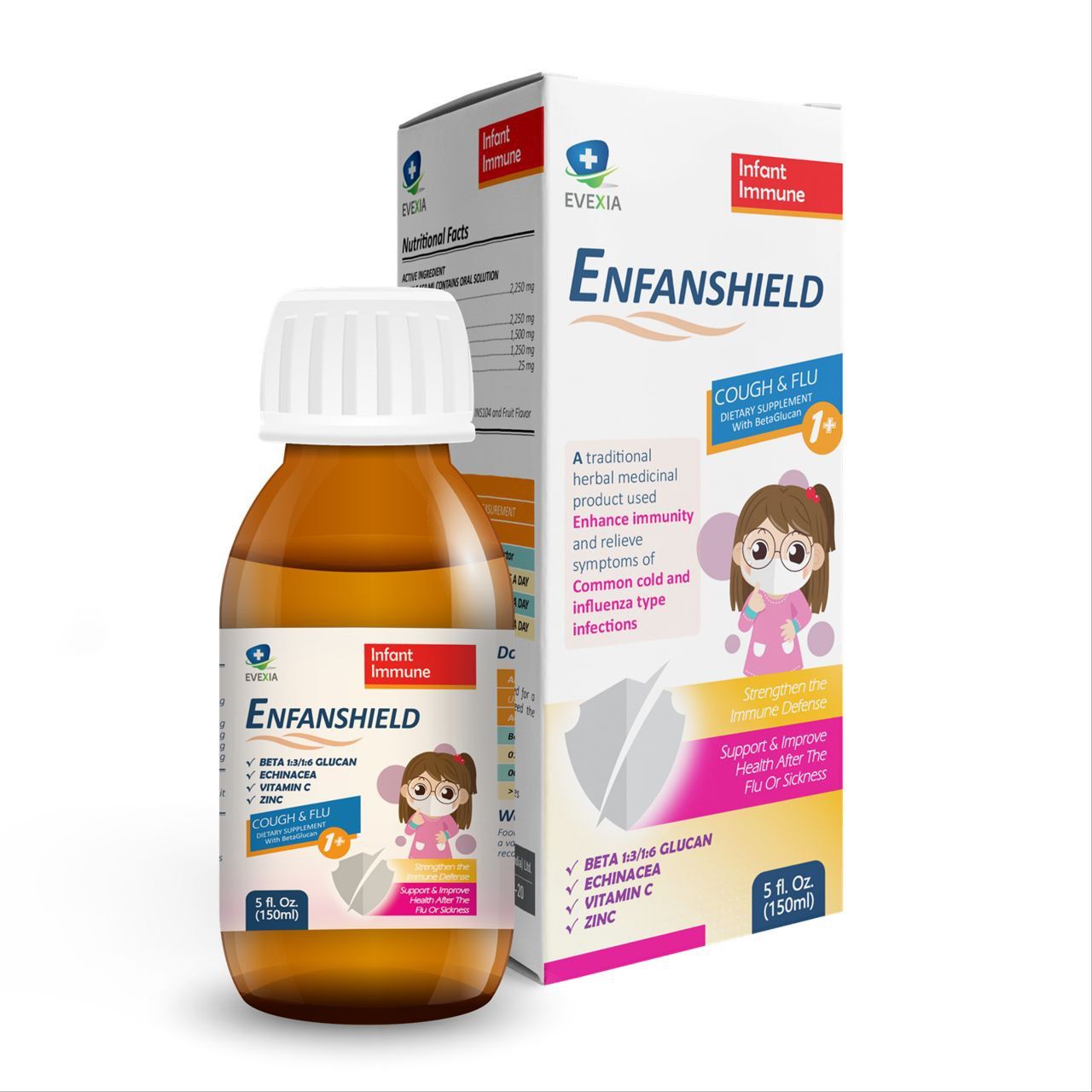 Enfanshield Syrup Evexia (Bottle/150ml) - បាយមេដ ខេមបូឌា - Buymed ...