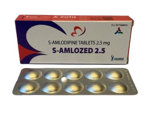 S-amlozed amlodipine 2.5mg zota (box/30tab) - បាយមេដ ខេមបូឌា - Buymed ...