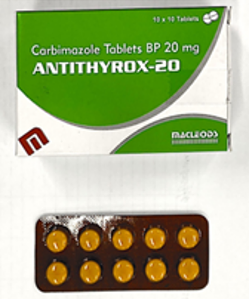 Anti-Thyrox 20mg Macloeds Pharma (B/10x10 Tabs) - បាយមេដ ខេមបូឌា ...