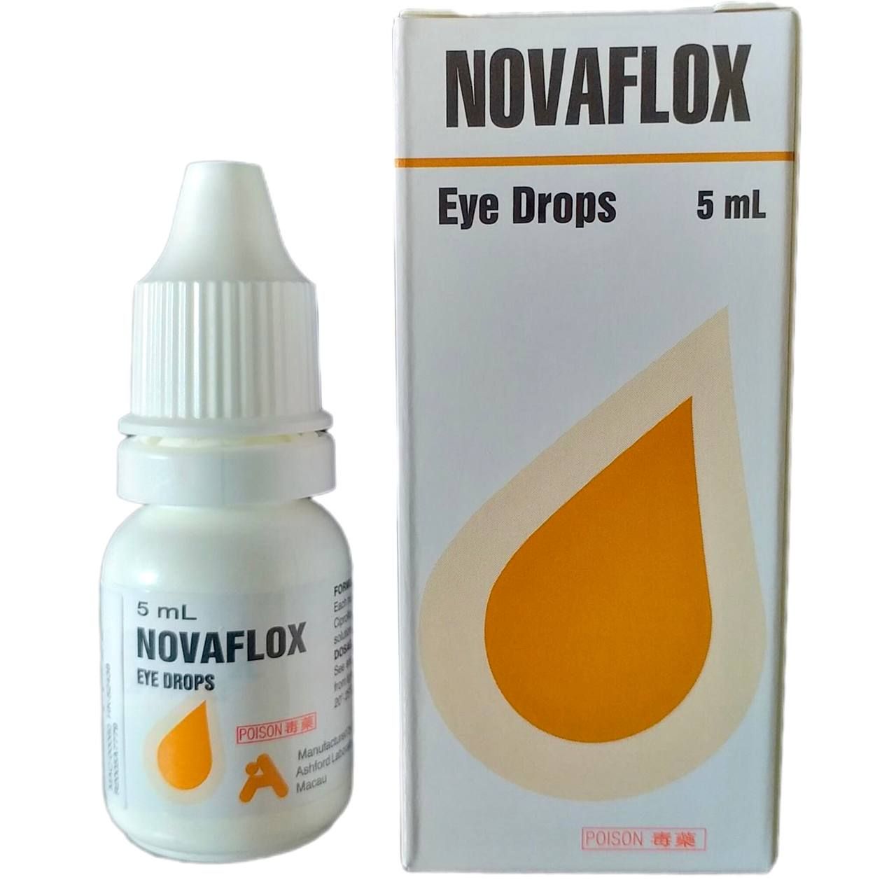 Novaflox Eye Drops ASHFORD (B/5ml) - បាយមេដ ខេមបូឌា - Buymed Cambodia ...