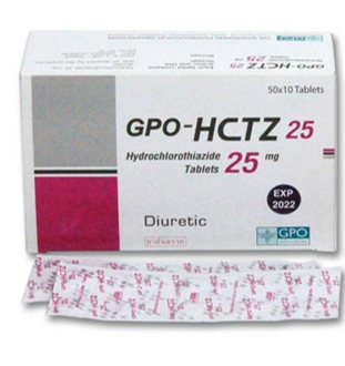 GPO- HCTZ 25mg GPO (B/50x10 Tabs) - បាយមេដ ខេមបូឌា - Buymed Cambodia ...