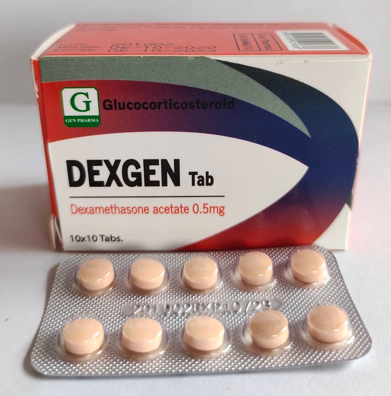 Dexgen 0.5mg Tab Gen Pharma (B/10x10 Tabs) - បាយមេដ ខេមបូឌា - Buymed Cambodia ...