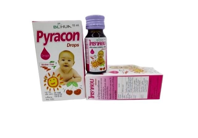 Pyracon drop paracetamol 100mg b.l.hua (bot/15ml) - បាយមេដ ខេមបូឌា ...