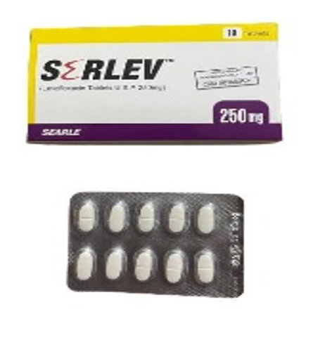 Serlev levofloxacin 250mg searle (box/10tab) - បាយមេដ ខេមបូឌា - Buymed ...