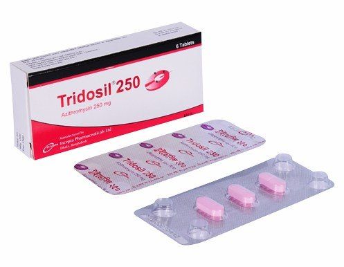 Tridosil azithromycin 250mg incepta (box/6tab) - បាយមេដ ខេមបូឌា ...