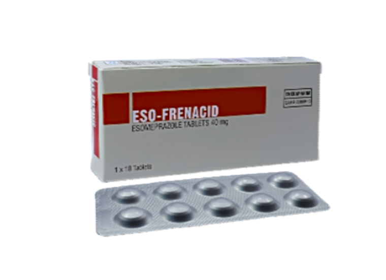 Eso-frenacid esomeprazole 40mg square (box/10tab) - បាយមេដ ខេមបូឌា ...