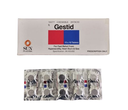 Gestid Tab Sun Pharmaceuticals (box/100tab) - បាយមេដ ខេមបូឌា - Buymed ...