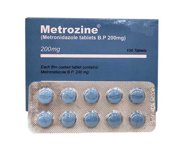 Metrozine metronidazole 200mg searle (box/100tab) - បាយមេដ ខេមបូឌា ...