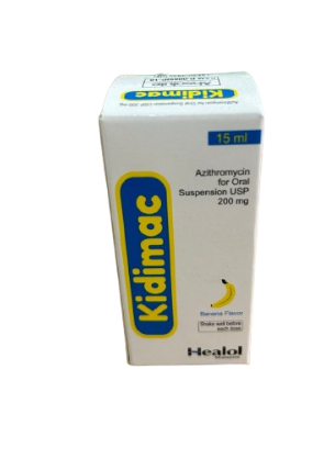 Kidimac azithromycin 200mg banana flavor (bot/15ml) - បាយមេដ ខេមបូឌា ...