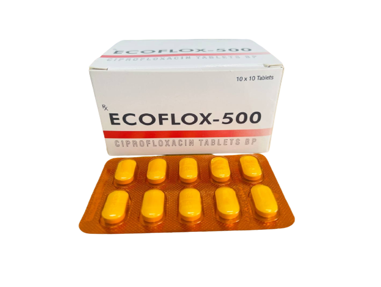 Ecoflox ciprofloxacin 500mg medley (box/100tab) - បាយមេដ ខេមបូឌា ...