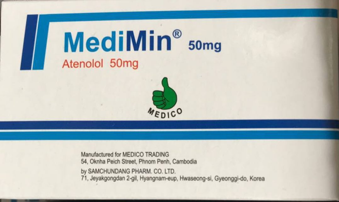 MediMin 50mg Tablets Medico (B/100 Tabs) - បាយមេដ ខេមបូឌា - Buymed ...