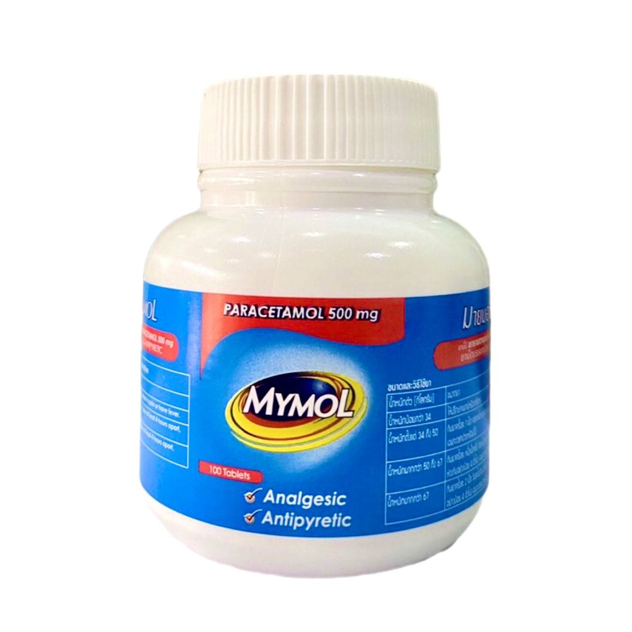 Mymol 500mg Burapha Dispensary (B/100 Tabs) - បាយមេដ ខេមបូឌា - Buymed ...