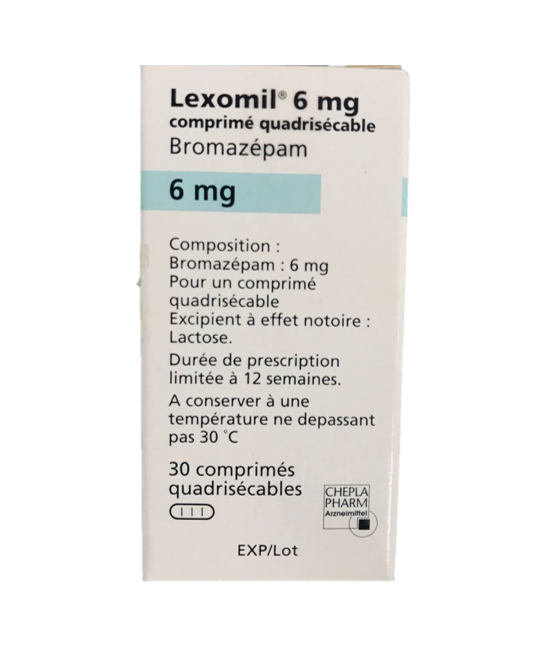 Lexomil 6mg Chepla Pharma (B/30 Tabs) - បាយមេដ ខេមបូឌា - Buymed ...
