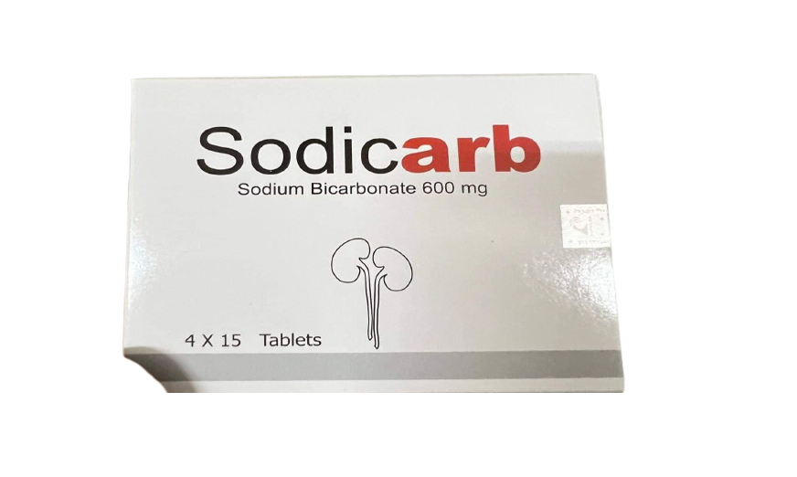 Sodicard sodium bicarbonate 600mg (box/60tab) - បាយមេដ ខេមបូឌា - Buymed ...