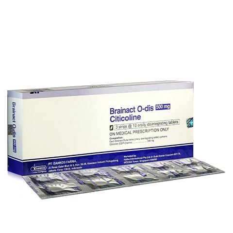 Brainact O-dis citicoline 500mg kalbe (box/30tab) - បាយមេដ ខេមបូឌា ...