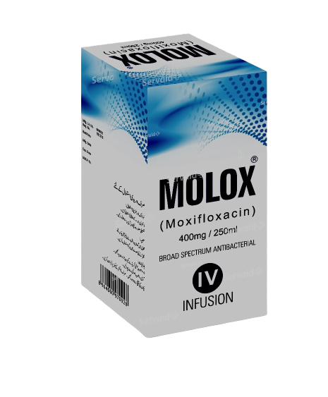 Molox infusion moxifloxacin 400mg/250ml ccl (bot/250ml) - បាយមេដ ...