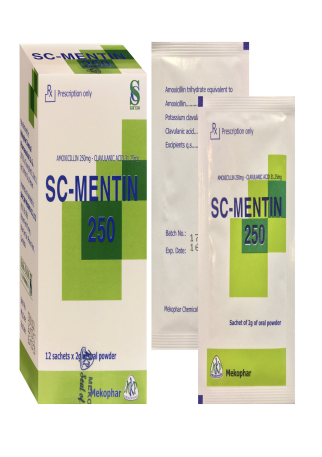 SC-Mentin 250 Mekophar Chemical (B/12 Sachets x 2g) - បាយមេដ ខេមបូឌា ...