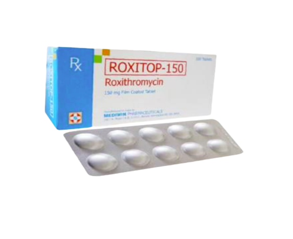 Roxitop roxithromycin 150mg mediwin (box/100tab) - បាយមេដ ខេមបូឌា ...