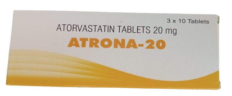 Atrona atorvastatin 20 mg zota (box/30tab) - បាយមេដ ខេមបូឌា - Buymed ...