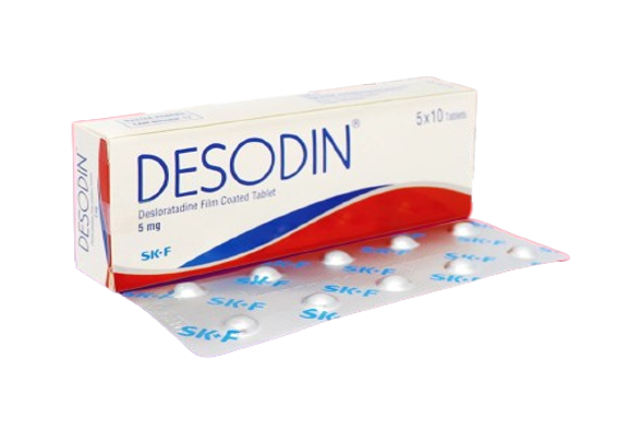 Desodin desloratidine 5mg skf (box/50tab) - បាយមេដ ខេមបូឌា - Buymed ...